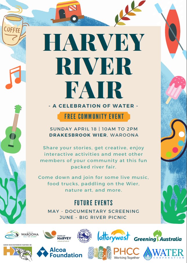 Harvey River Fair flyer - Greening Australia - Greening Australia